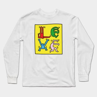 Keith Haring Long Sleeve T-Shirts for Sale | TeePublic Keith Haring Long Sleeve T-Shirts for Sale | TeePublic